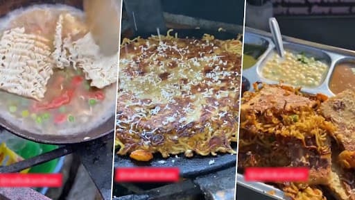 Maggi Parantha: इंदौर के इस स्ट्रीट वेंडर ने बनाया मैगी परांठा, वीडियो ... Maggi Parantha: इंदौर के इस स्ट्रीट वेंडर ने बनाया मैगी परांठा, वीडियो ...