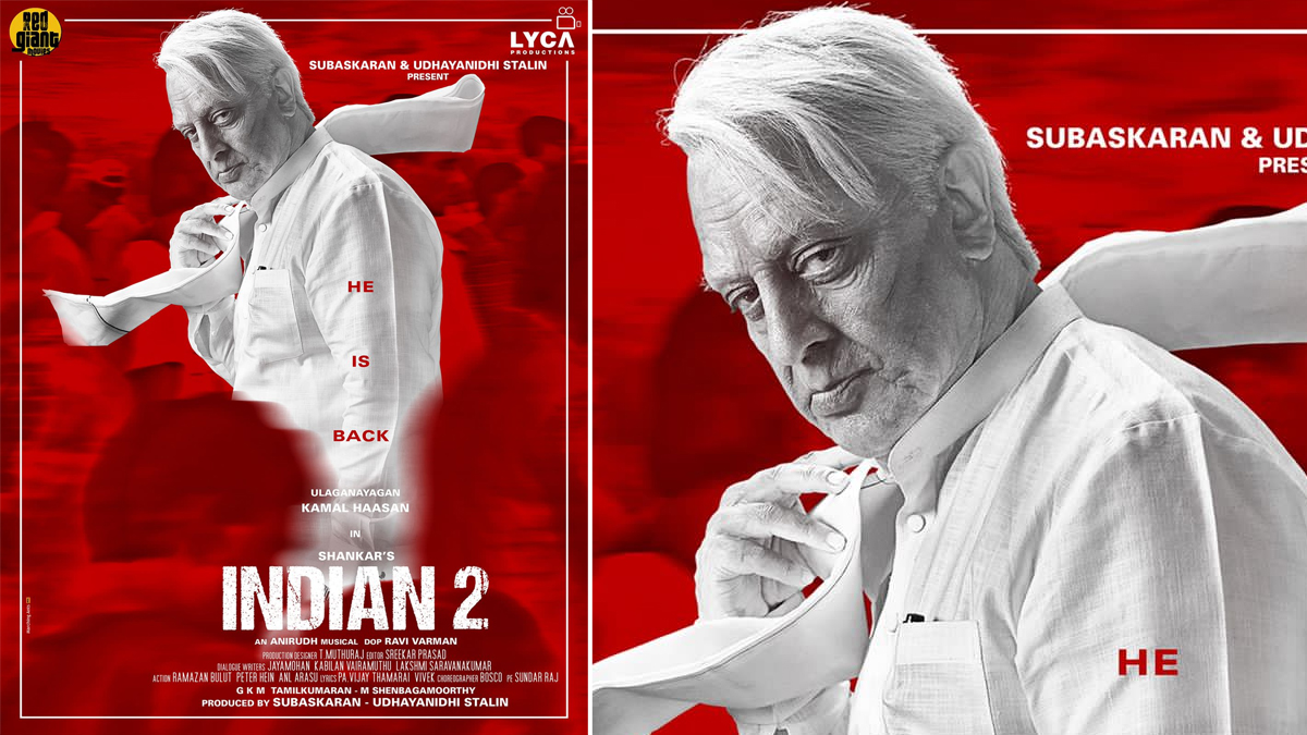 Indian 2 Poster: Kamal Haasan की 'इंडियन 2' के साथ फिर हुई पापसी, एक्टर ...