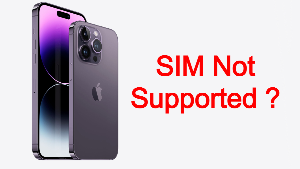 iPhone 14 में आई दिक्कत, SIM Not Supported का आ रहा मैसेज, Apple ने दी ...