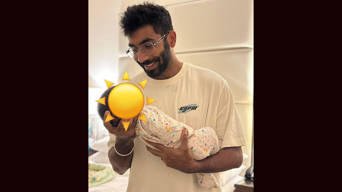 Jasprit Bumrah Picture With Baby Boy: जसप्रित बुमराह ने अपने नवजात ...