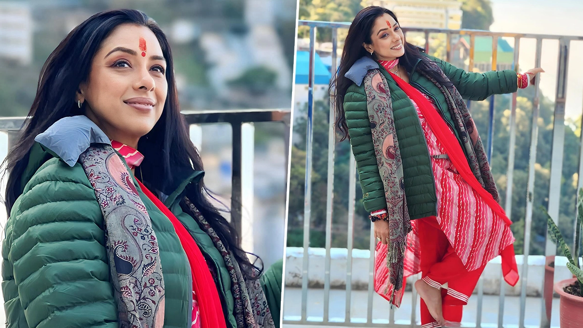 Rupali Ganguly Visits Vaishno Devi Temple: वैष्णो देवी के दर्शन करने ...