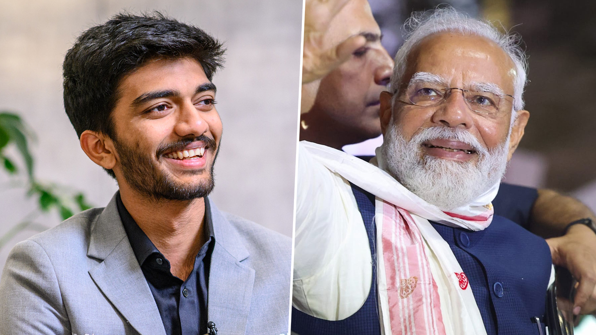 PM Modi congratulated D Gukesh: 'हमें आप पर गर्व है', पीएम मोदी ने डी ...