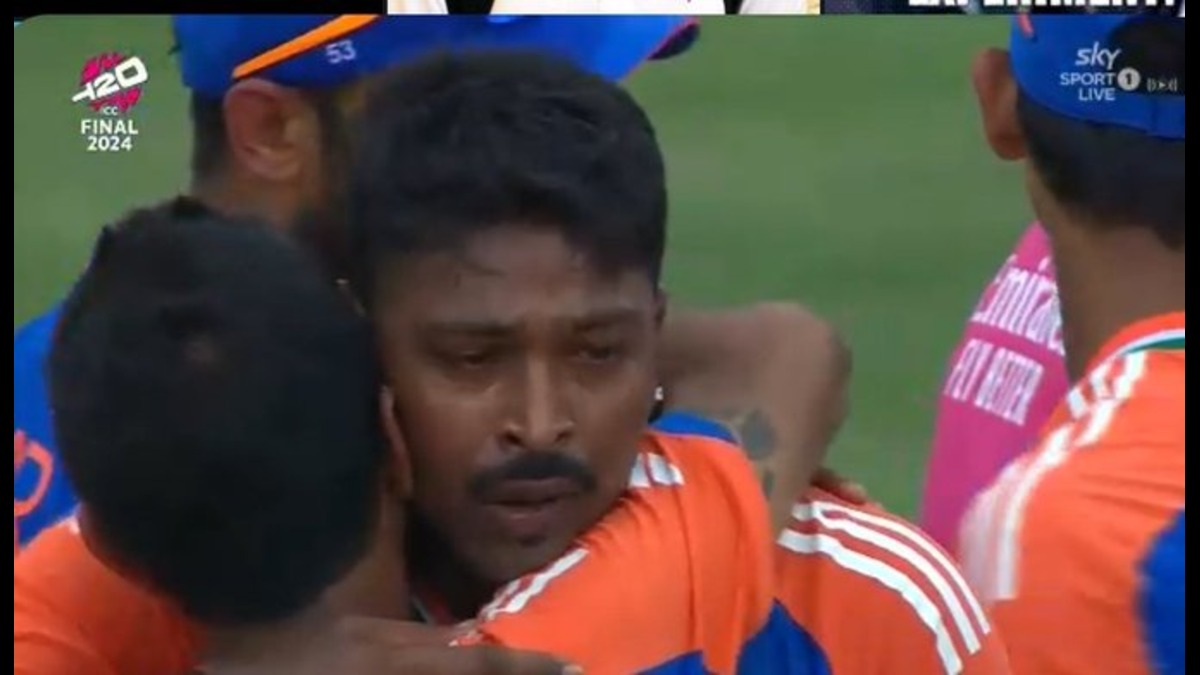 Hardik Pandya Crying Video: टी20 विश्व कप फाइनल के आखिरी ओवर में मैच ...