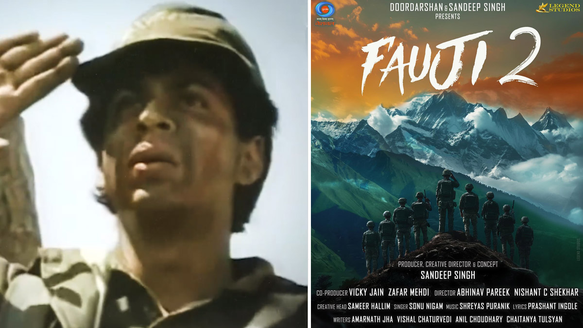 Fauji 2: संदीप सिंह ने लॉन्च किया ‘फौजी 2’ – Shah Rukh Khan के आइकॉनिक ...