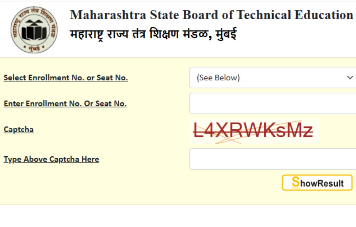 MSBTE Winter Diploma Result 2025 OUT: महाराष्ट्र राज्य तकनीकी शिक्षा ...