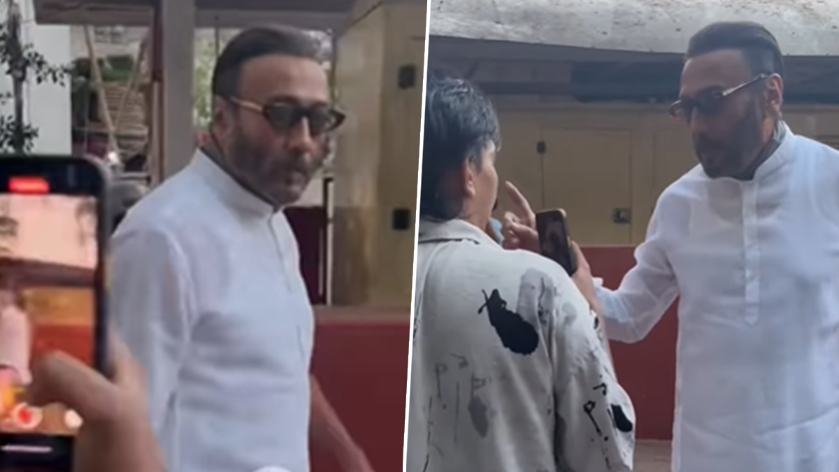 Jackie Shroff At Pankaj Dheer's Prayer Meet: 'तेरे घर में होगा तो ...
